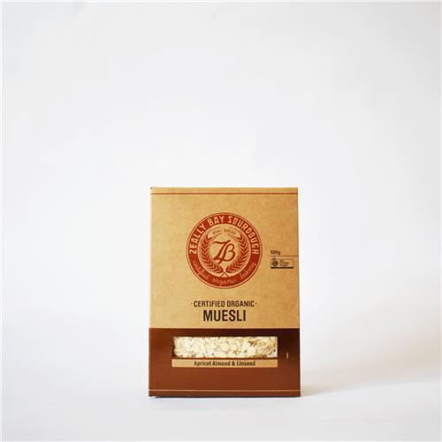 Zeally Bay Muesli Apricot Almond & Linseed 500g